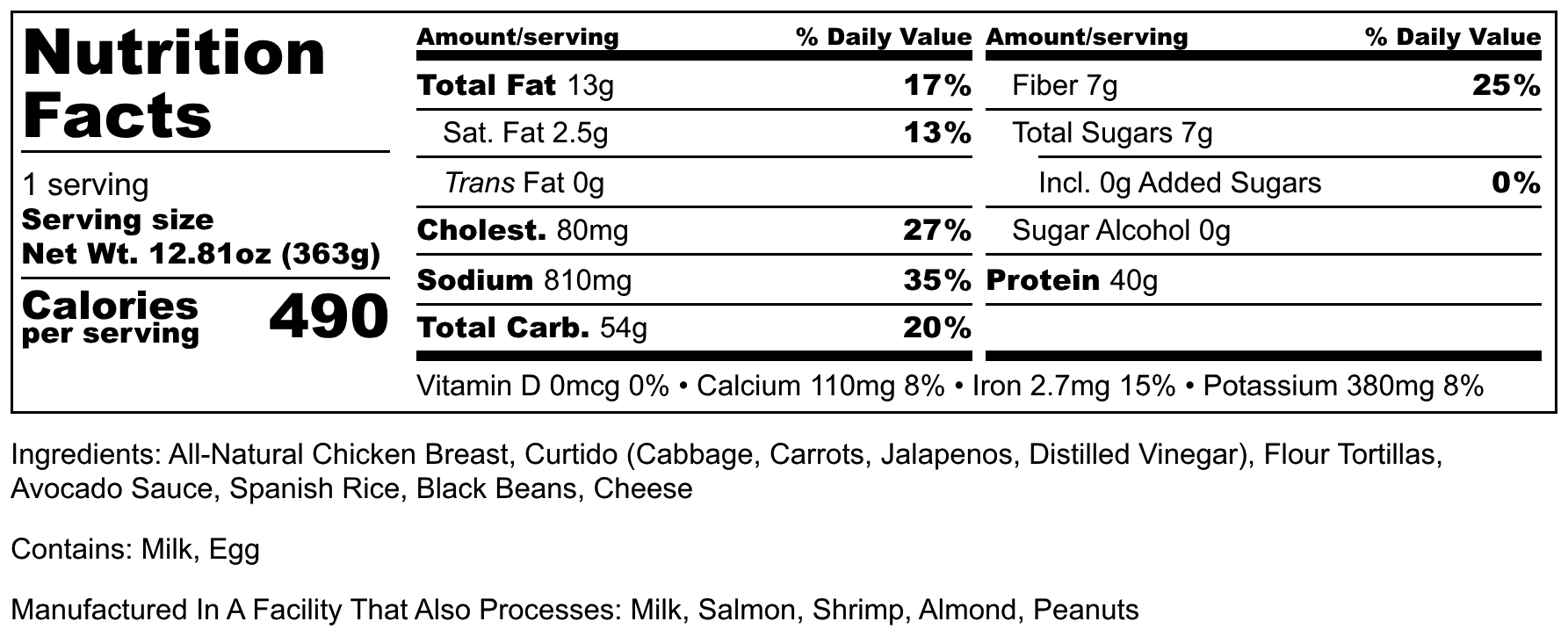 BALANCED | Chicken Taco Kit - Fitchow